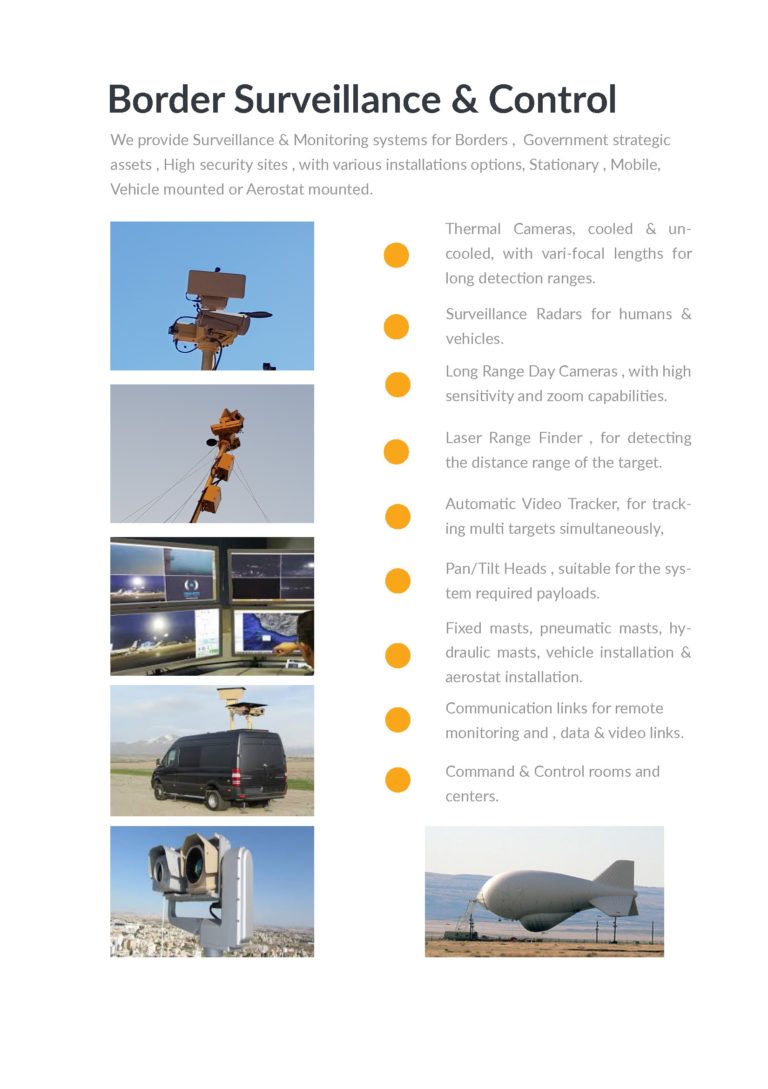 Border Surveillance & Control